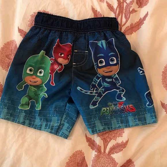 Swim | Pj Masks 4t Swim Trunks | Poshmark